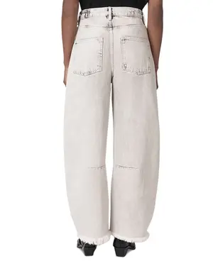 ALLSAINTS Payton High Rise Barrel Crop Jeans