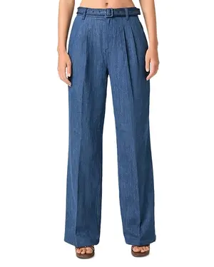 Paige Acacia Wide Leg Pants - Tidepool