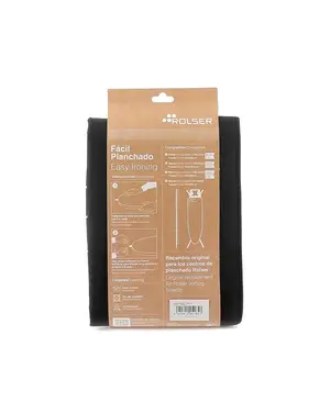 ROLSER Ironing Board Cover 47"l X 16"w - Black