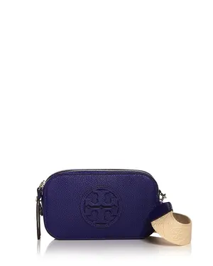 Tory Burch Mini Miller Leather Crossbody Bag - Ballpoint