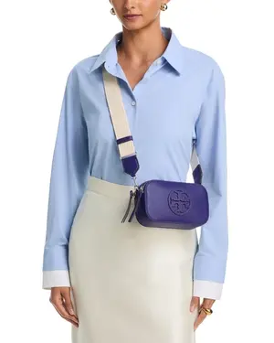 Tory Burch Mini Miller Leather Crossbody Bag