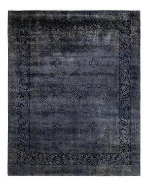 Bloomingdale'S Fine Vibrance M1422 Area Rug, 8'1 X 10'1 - Gray