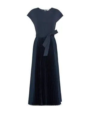 Max Mara Pleated Midi Dress
