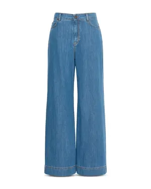Max Mara Wkdvega Wide Leg Jeans