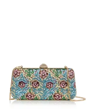 Valentino Garavani Embellished Minaudiere Clutch On Chain - Multi
