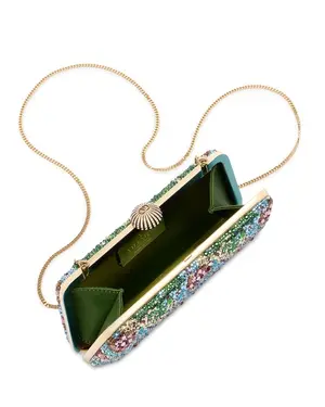 Valentino Garavani Embellished Minaudiere Clutch On Chain