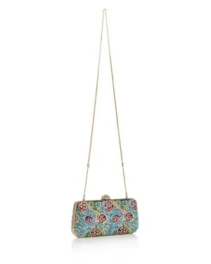 Valentino Garavani Embellished Minaudiere Clutch On Chain