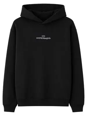 MAISON MARGIELA Felpa Con Logo - Black
