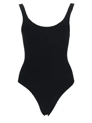 MC2 SAINT BARTH Costume Intero Crinkle "lora - Black