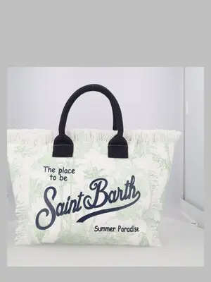 MC2 SAINT BARTH Borsa "vanity" Medium In Canvas