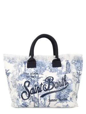 MC2 SAINT BARTH Borsa "vanity" Medium In Canvas