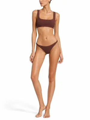 MC2 SAINT BARTH Naomi Bikini Bottom - Brown