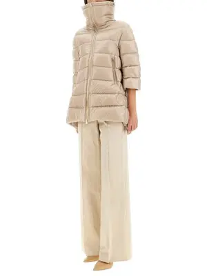 Herno Giubbotto A-shape Cleofe - Beige