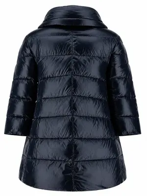 Herno Giubbotto "a-shape Cleofe" Down Puffer Jacket - Blue