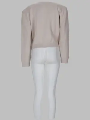 ROTATE BY BIRGER CHRISTENSEN Cardigan With Logo Detail