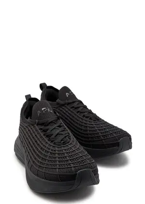 Apl Techloom Zipline Knitted Sneakers - Black