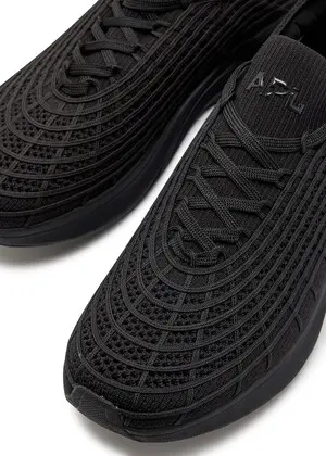 Apl Techloom Zipline Knitted Sneakers - Black