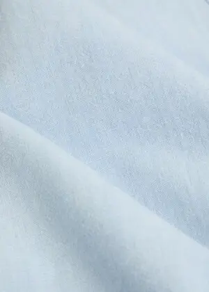 DRAKE'S Chambray Cotton Shirt