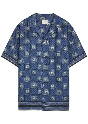 CHE Telha Printed Linen Shirt