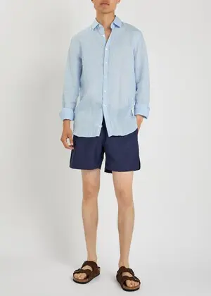 Sunspel Shell Swim Shorts - Navy