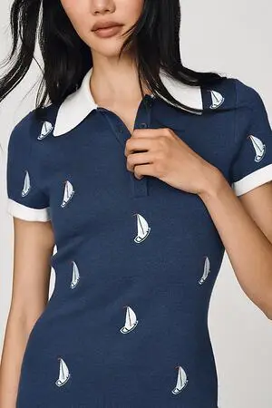 ROWING BLAZERS Sailboat Sweater Dress