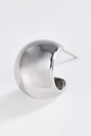 Anthropologie Dome Water-resistant Huggie Earrgs