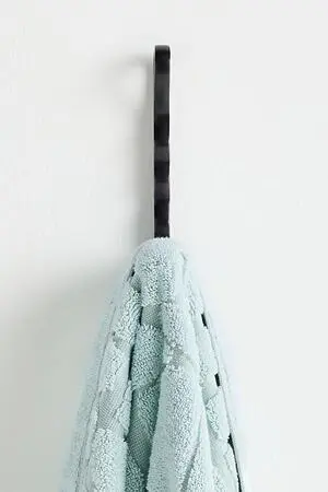 Anthropologie Bobbi P Wall Hook - Black