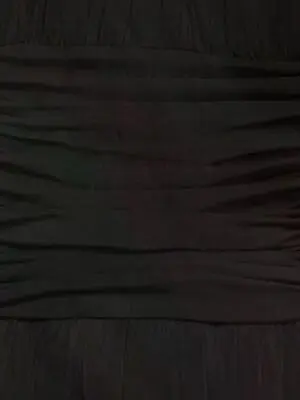 Burberry Jersey Draped Midi Dress With Cut-out Detail