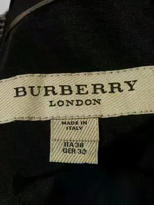 Burberry Jersey Draped Midi Dress With Cut-out Detail