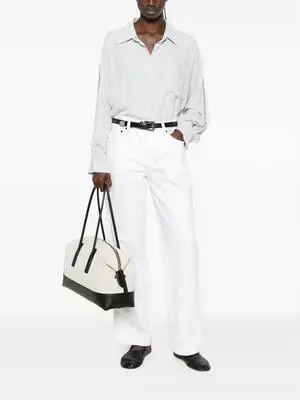 Fabiana Filippi Chain-embellished Long-sleeve Shirt