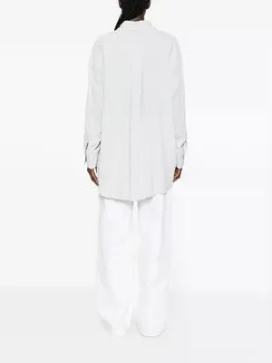 Fabiana Filippi Chain-embellished Long-sleeve Shirt