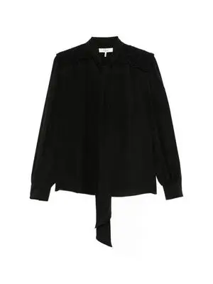 Chloé Lace-trim Pussy-bow Shirt
