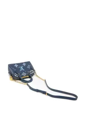LOUIS VUITTON Speedy Bandoulière 20 Monogram Empreinte - Blue