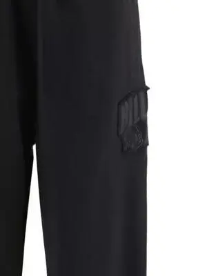BILLIONAIRE Logo-patch Wide-leg Trousers