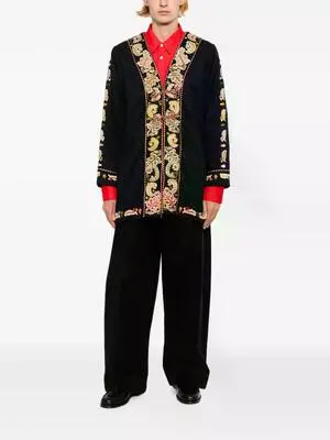 BODE Embroidered Feather Runner Jacket