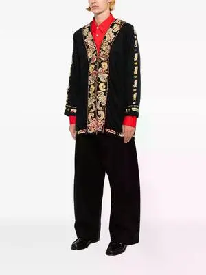 BODE Embroidered Feather Runner Jacket