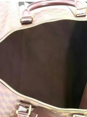 LOUIS VUITTON Keepall 50 Damier Travel Bag - Brown