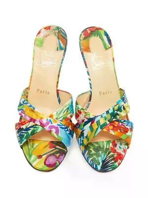 CHRISTIAN LOUBOUTIN Nicol Criss-cross Sandals