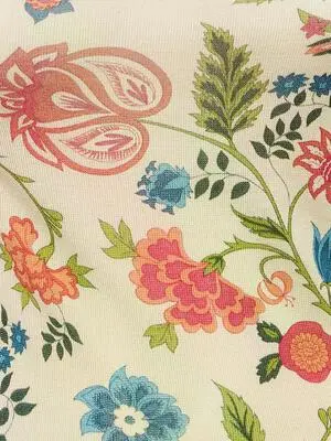 Dior Silk Floral Print Top