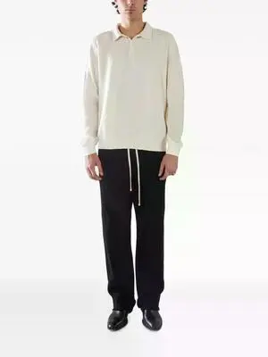 LES TIEN Long-sleeve Polo Shirt