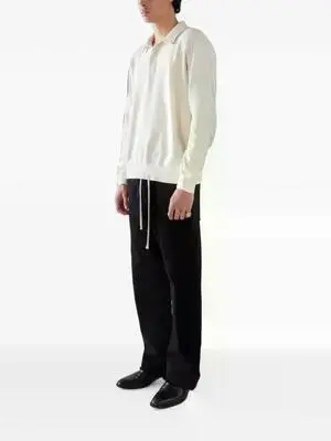 LES TIEN Long-sleeve Polo Shirt