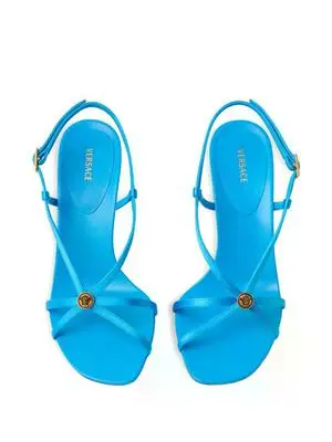 Versace Valentina Satin Sandals 80 Mm