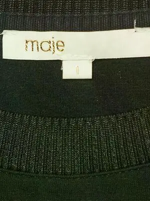 Maje Embroidered Crewneck Sweatshirt