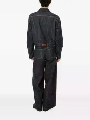 MASU Bouclé Baggy Jeans