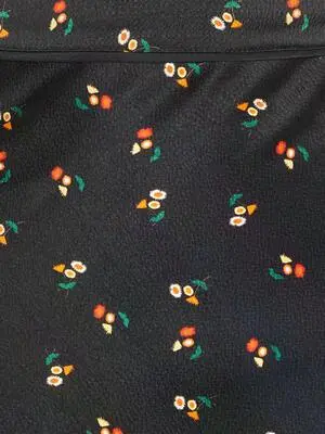 Victoria Beckham Floral-print Midi Skirt