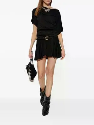 MARANT ETOILE Raima Ruched Detailing Mini Dress