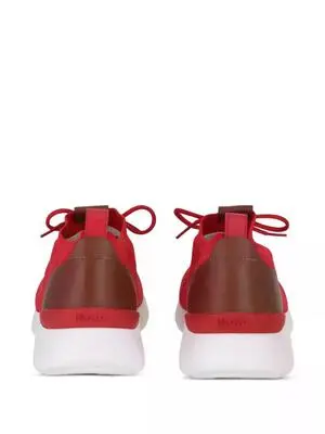 Isaia Lace-up Knit Sneakers