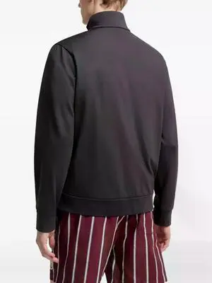 Moncler Logo-patch Zip-up Sweatshirt - Blue