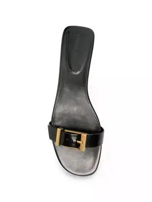 Khaite Buckled-strap Flat Sandals