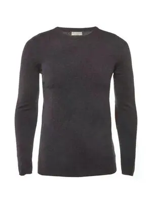 Brunello Cucinelli Suede Elbow-patch Sweater